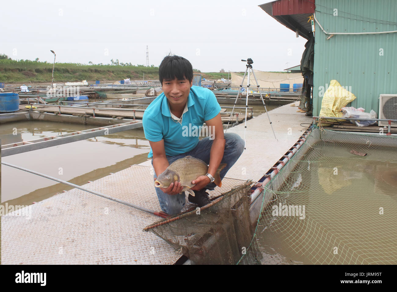 Forest River Vietnam Fish Farm High Resolution Stock Photography and ...