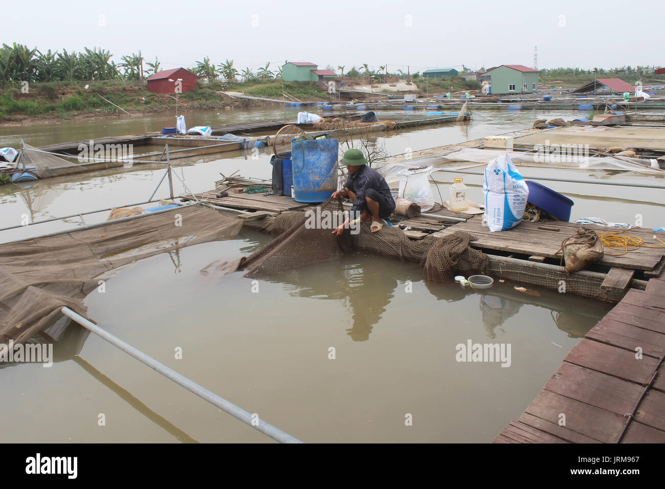 Forest River Vietnam Fish Farm High Resolution Stock Photography and ...