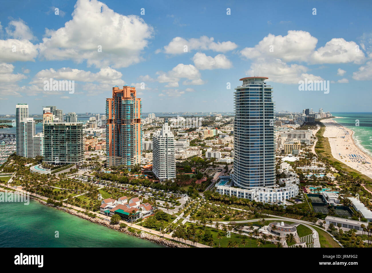 Miami helicopter hi-res stock photography and images - Alamy