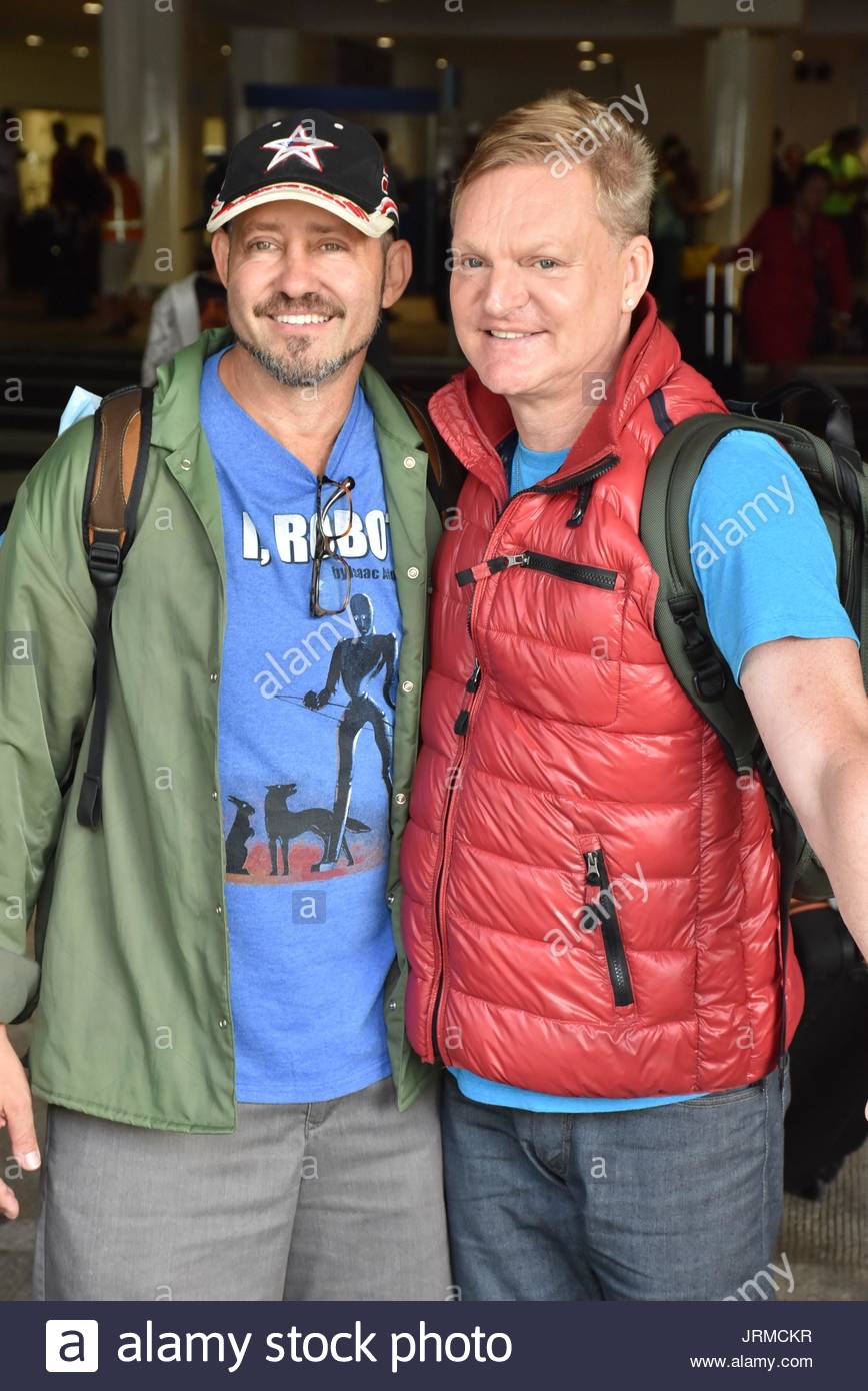 Andy Bell and Stephen Moss. Andy Bell of Erasure and his boyfriend ...