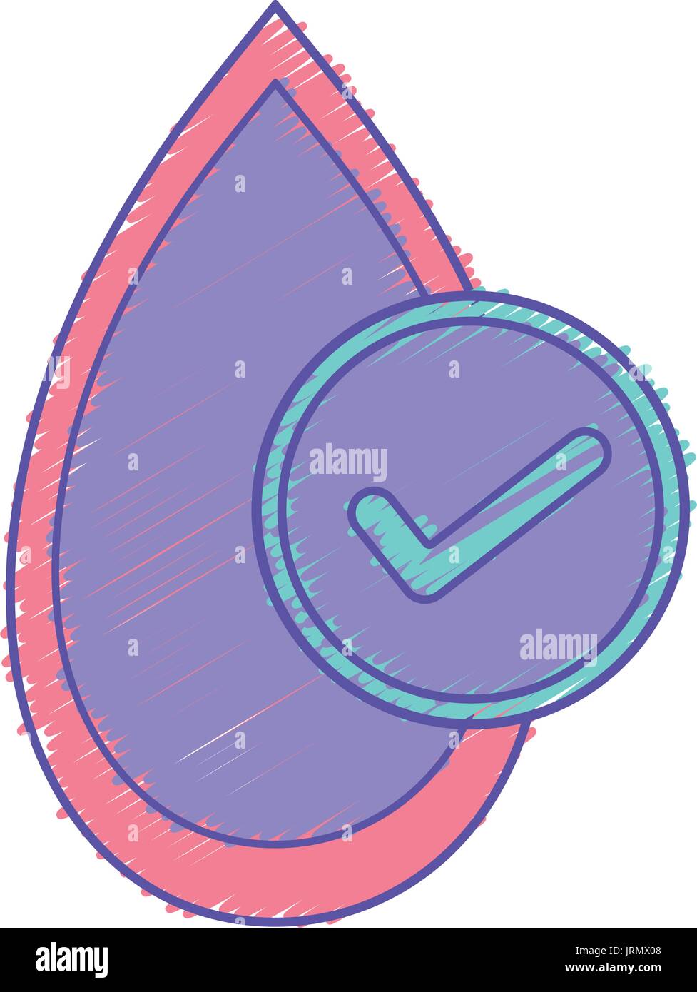 blood drop to medical donation symbol Stock Vector Image & Art - Alamy