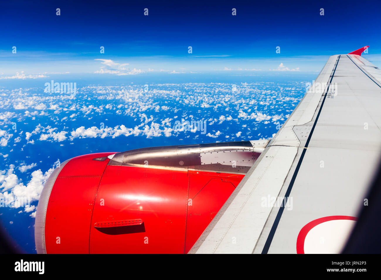 Flying through clouds on top hi-res stock photography and images - Alamy