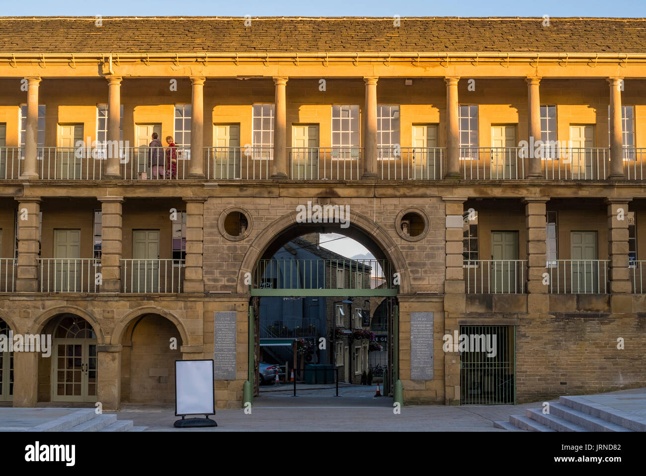 Halifax piece hall sunset hi-res stock photography and images - Alamy