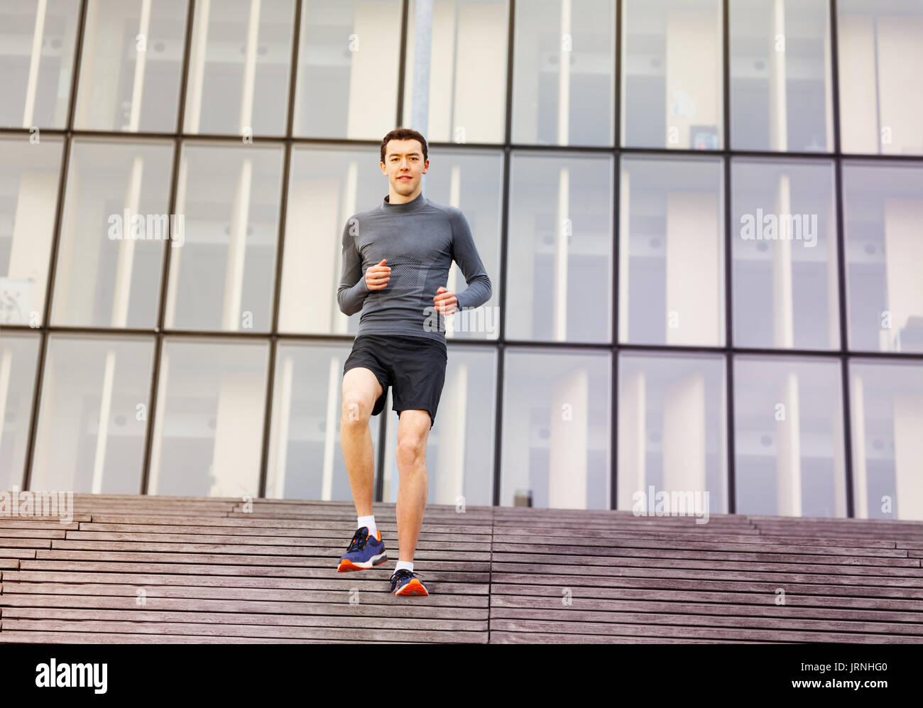 Sportsman downstairs hi-res stock photography and images - Alamy