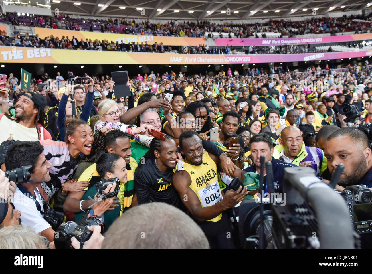 Usain Bolt Last Race Stock Photos & Usain Bolt Last Race Stock Images ...