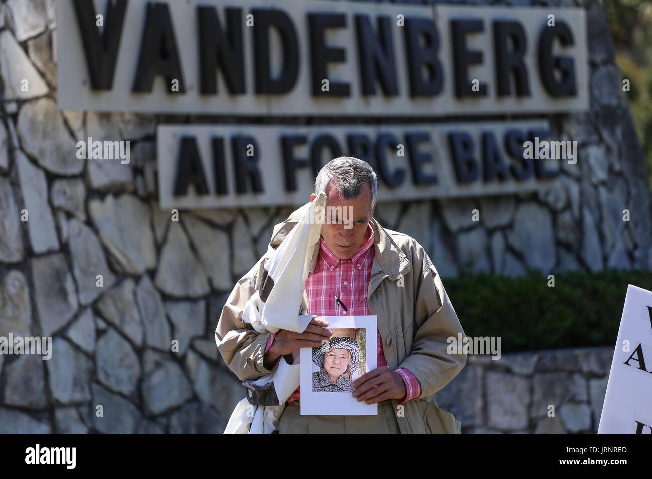 Vandenberg air force base protest hi-res stock photography and images ...
