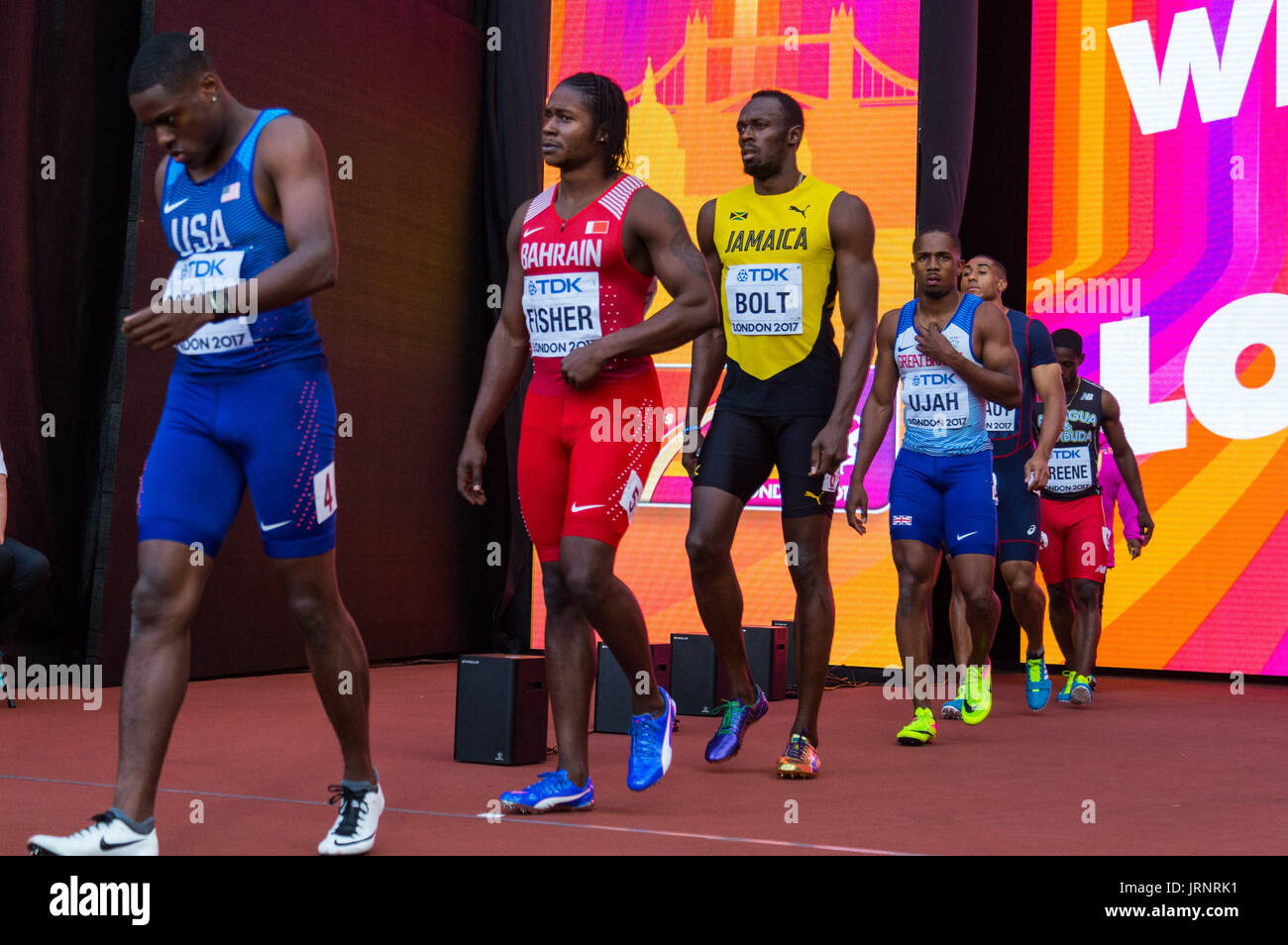 Christian coleman track hi-res stock photography and images - Alamy
