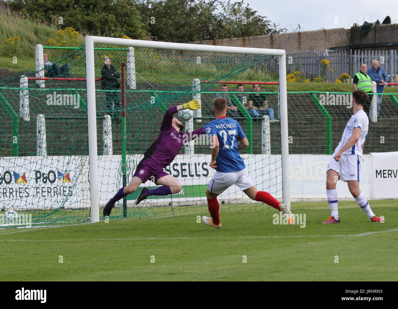 The Oval, Belfast, Northern Ireland. 05 August 2017 - Action Mental ...