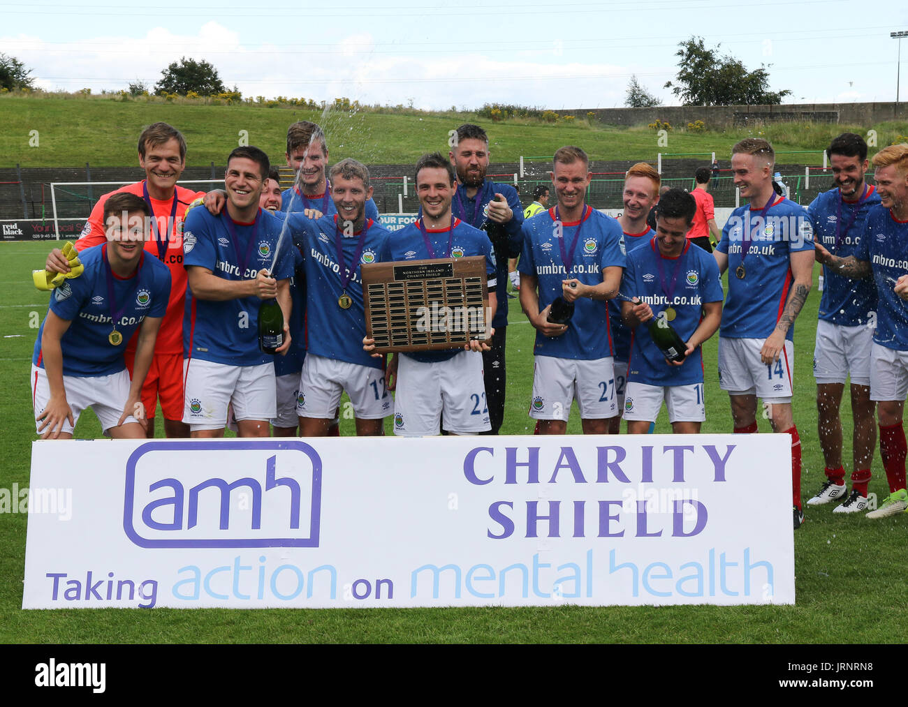 Amh charity shield northern ireland hi-res stock photography and images ...