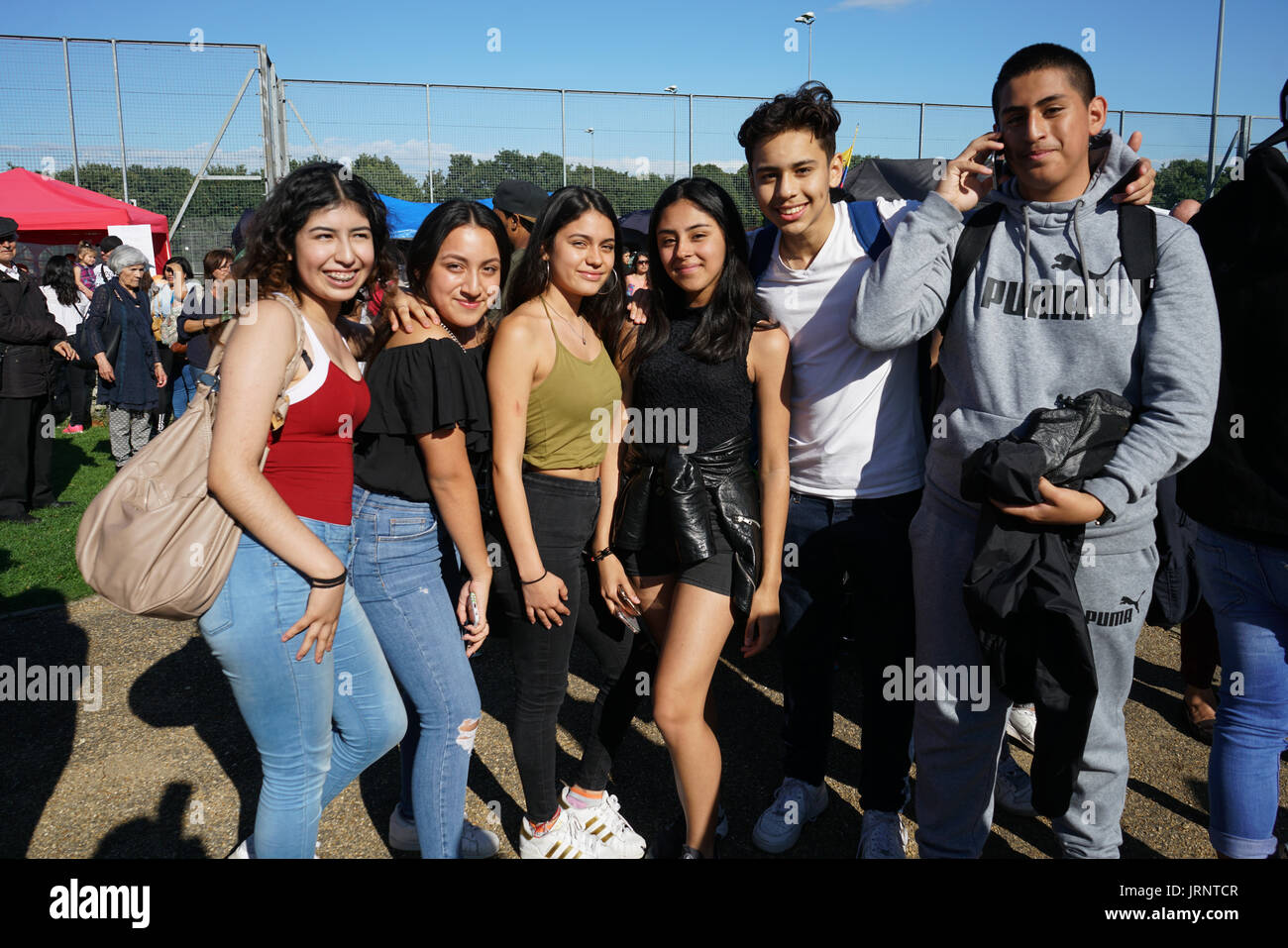 London, UK. 5th August 2017. The 6th annual LATIN American Carnival ...