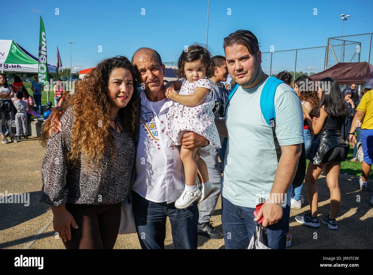 London, UK. 5th August 2017. The 6th annual LATIN American Carnival ...