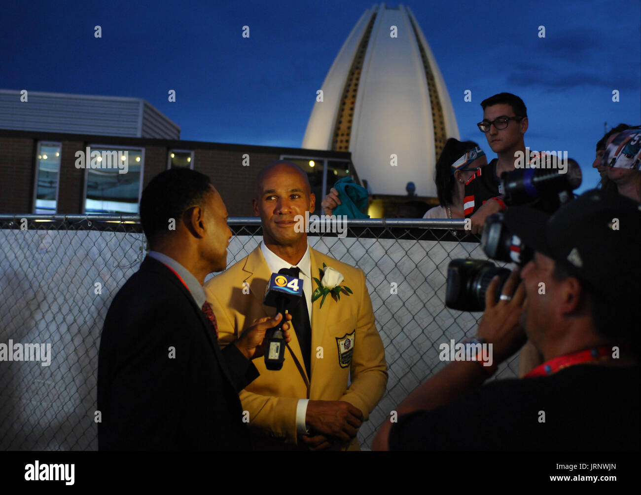 Canton, Ohio, USA. August 5th, 2017: Jason Taylor during the Pro ...