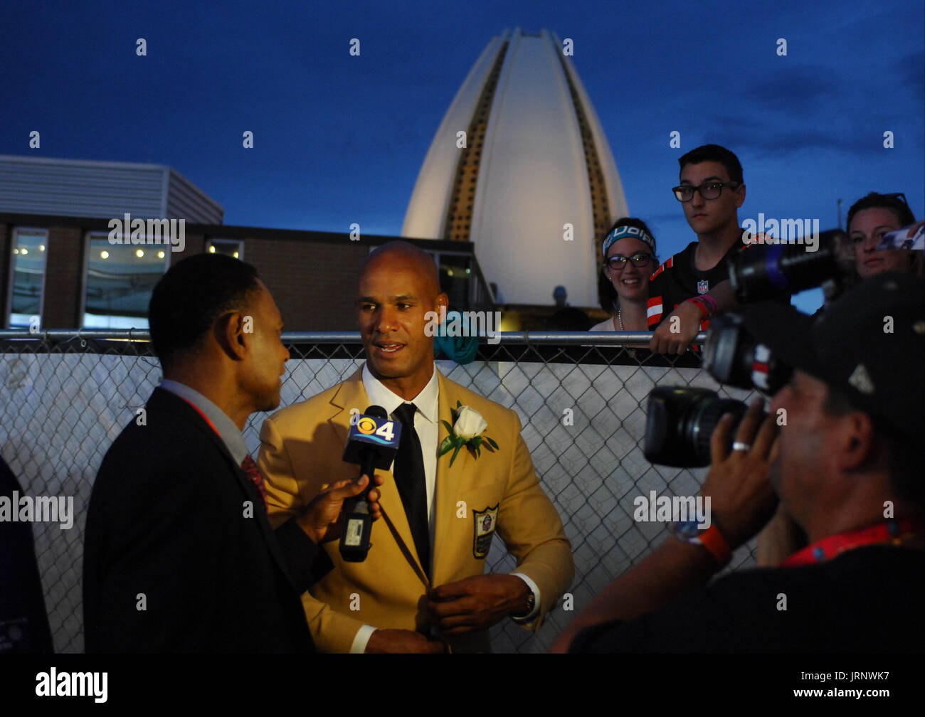 Canton, Ohio, USA. August 5th, 2017: Jason Taylor during the Pro ...
