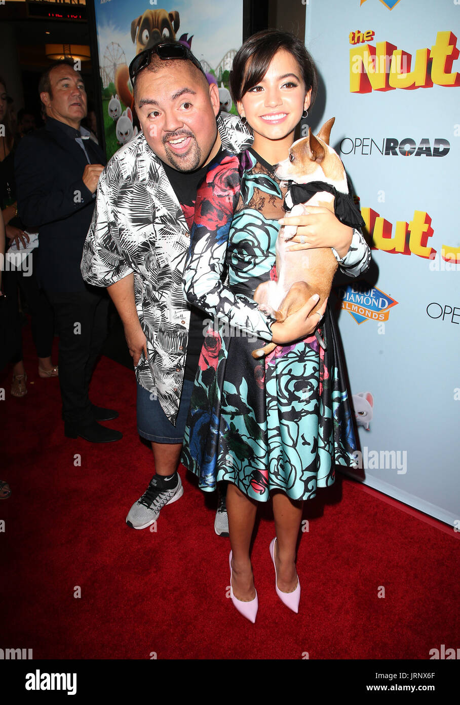 Los Angeles, Ca, USA. 05th Aug, 2017. Gabriel Iglesias, Isabela Moner ...