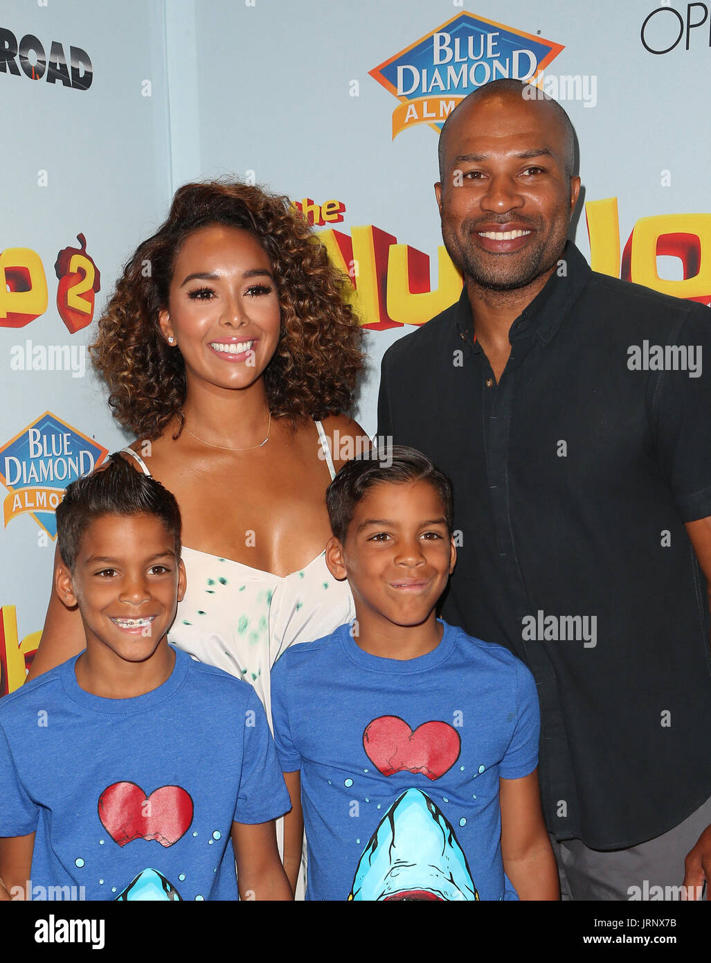 Los Angeles, Ca, USA. 05th Aug, 2017. Derek Fisher, Gloria Govan ...