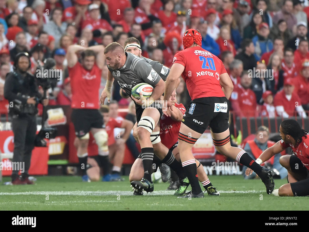 5th August 2017, Elis Park, Johannesburg, South Africa; Super Rugby ...