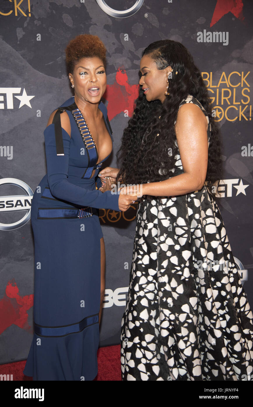 New Jersey, USA. 6th Aug, 2017. TARAJI P HENSON, and BEVERLY BOND at ...