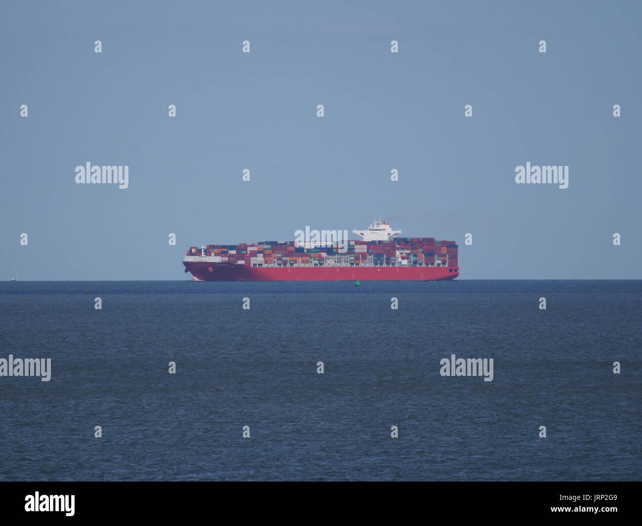Sheerness, Kent. 06 Aug 2017. Container ship 'Atacama' arrives. 300m ...