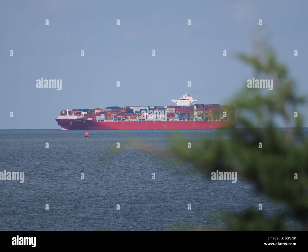 Sheerness, Kent. 06 Aug 2017. Container ship 'Atacama' arrives. 300m ...