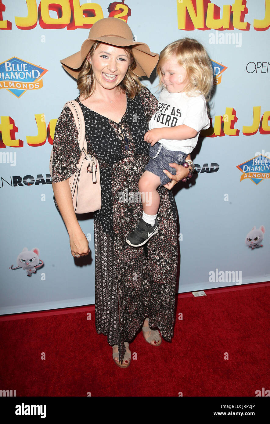 05 August 2017 - Los Angeles, California - Beverley Mitchell, Kenzie ...