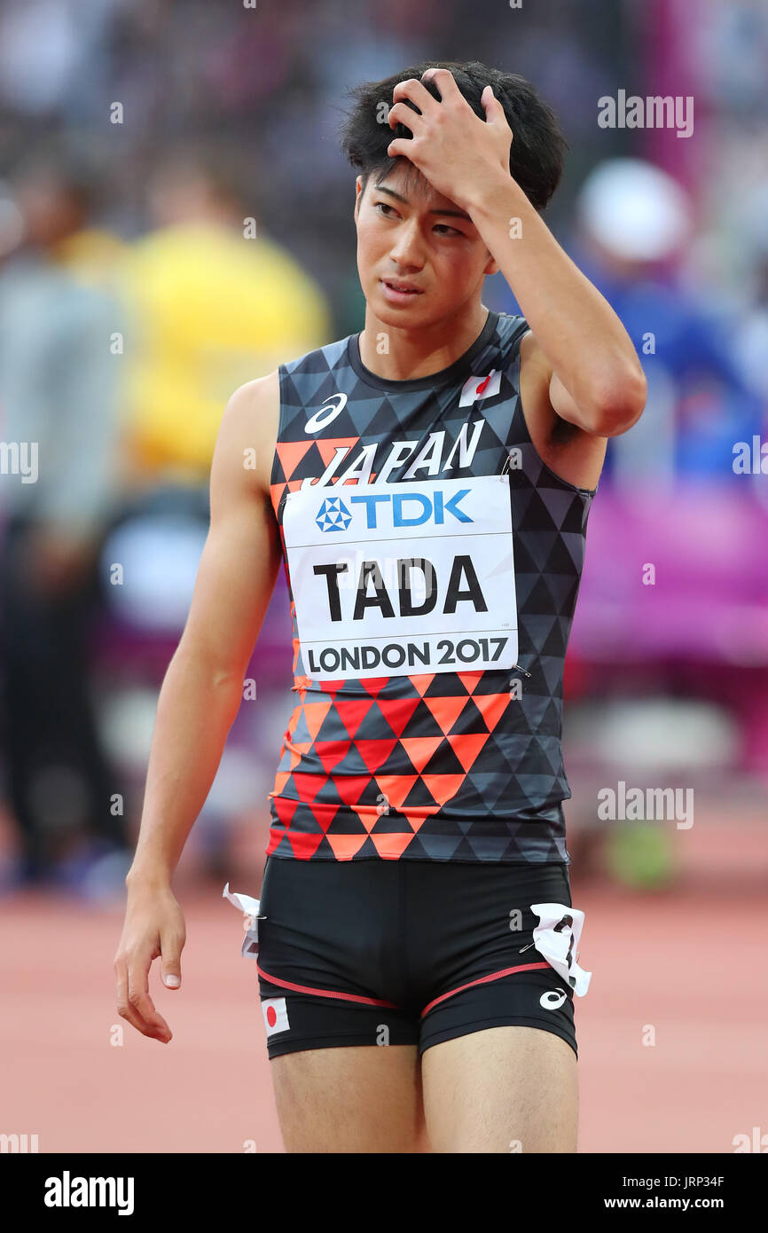 London, UK. 5th Aug, 2017. Shuhei Tada (JPN) Athletics : IAAF World ...