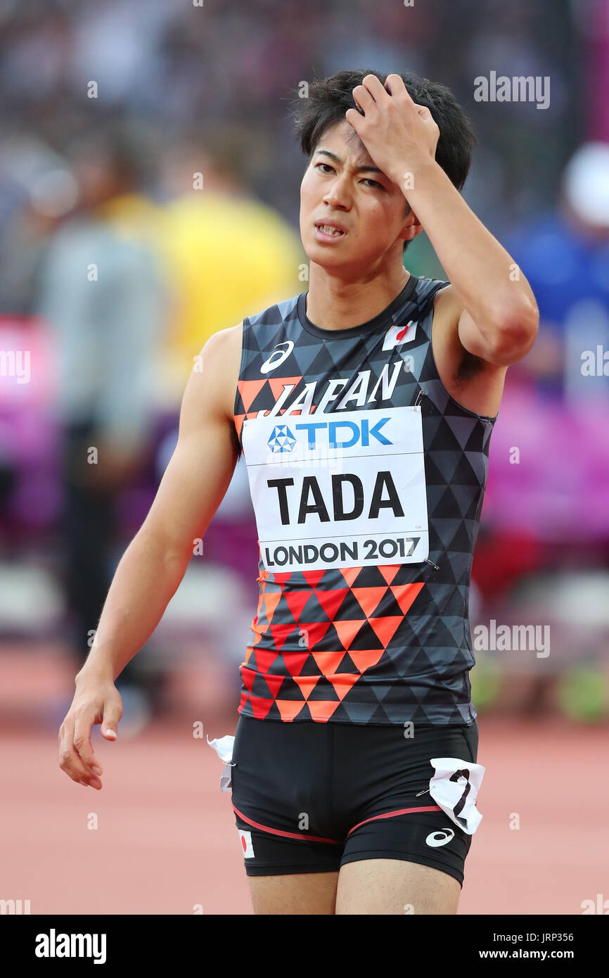 London, UK. 5th Aug, 2017. Shuhei Tada (JPN) Athletics : IAAF World ...