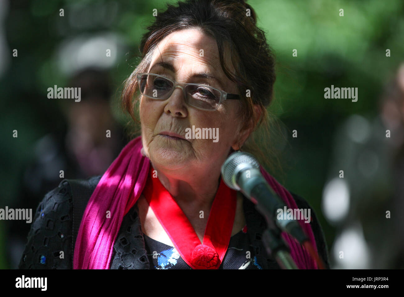 London, UK. 6th August, 2017. Jenny Headlam-Wells, Deputy Mayor of ...