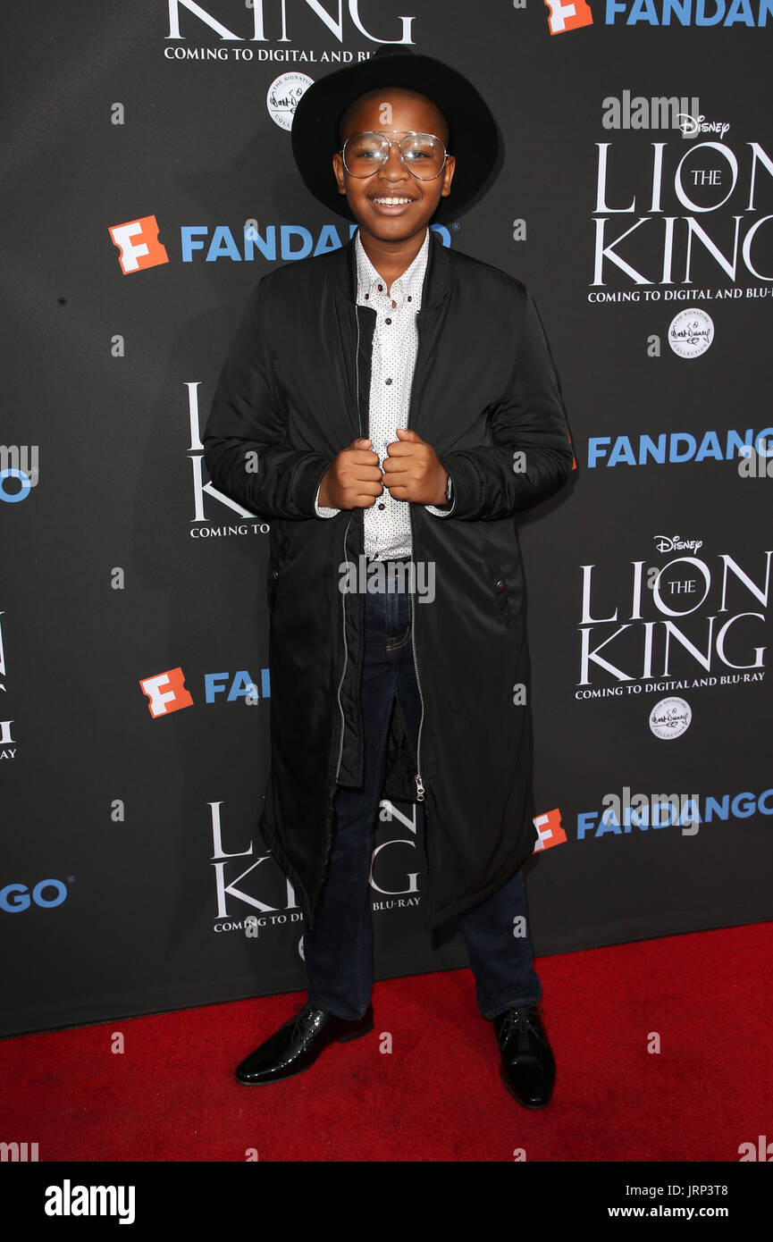 05 August 2017 - Los Angeles, California - Brandon Severs. "The Lion ...