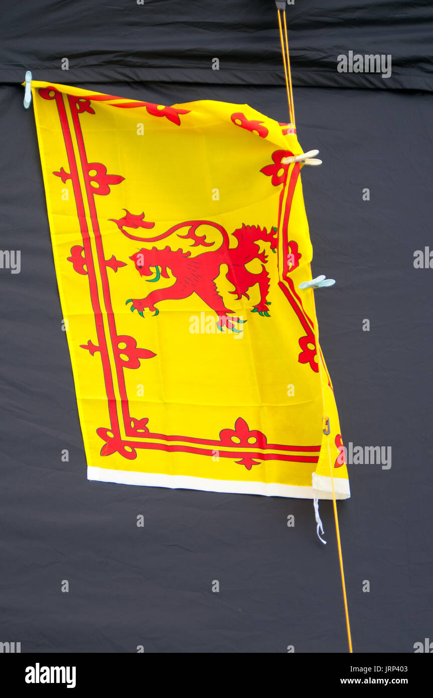 Lion rampant flag hi-res stock photography and images - Alamy