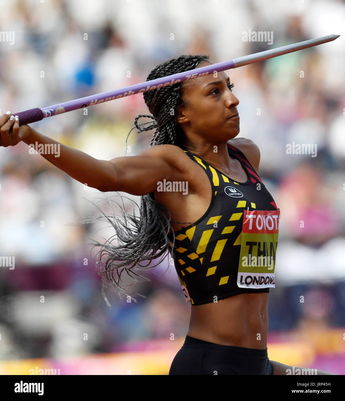 Nafissatou thiam javelin event hi-res stock photography and images - Alamy