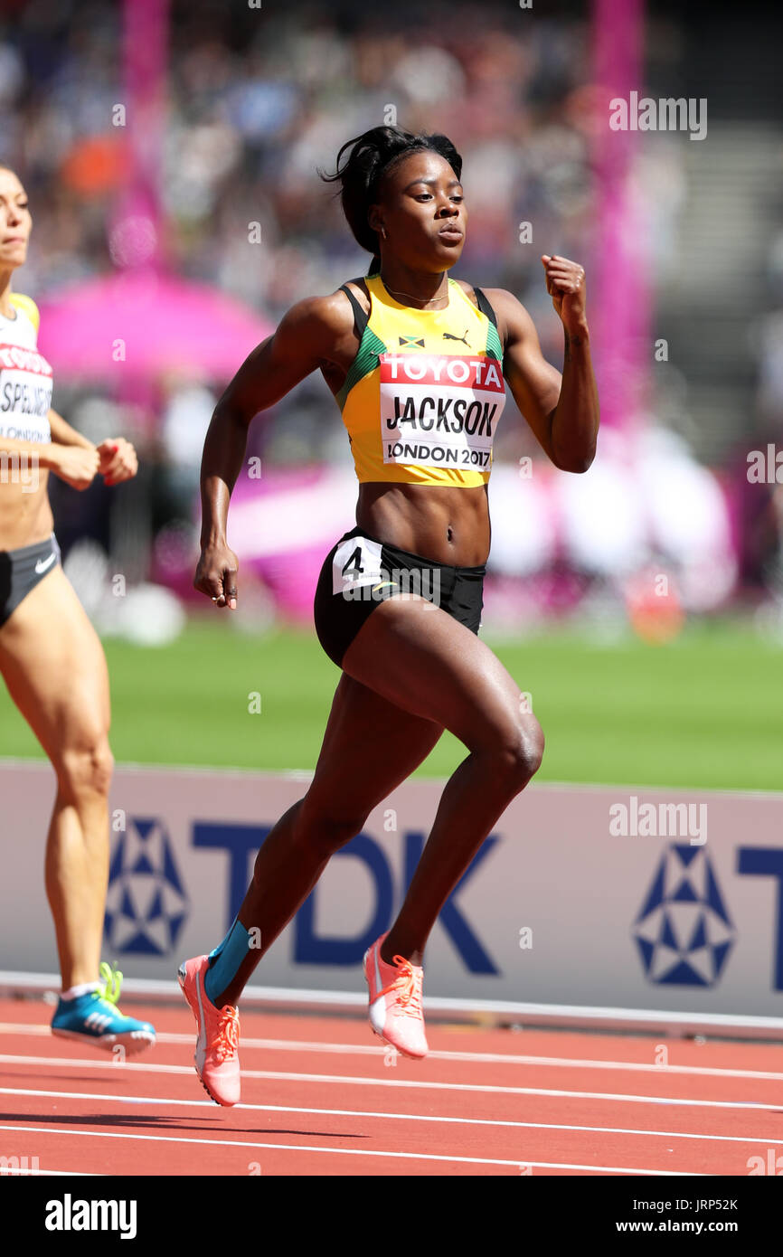 Shericka jackson london 2017 hi-res stock photography and images - Alamy