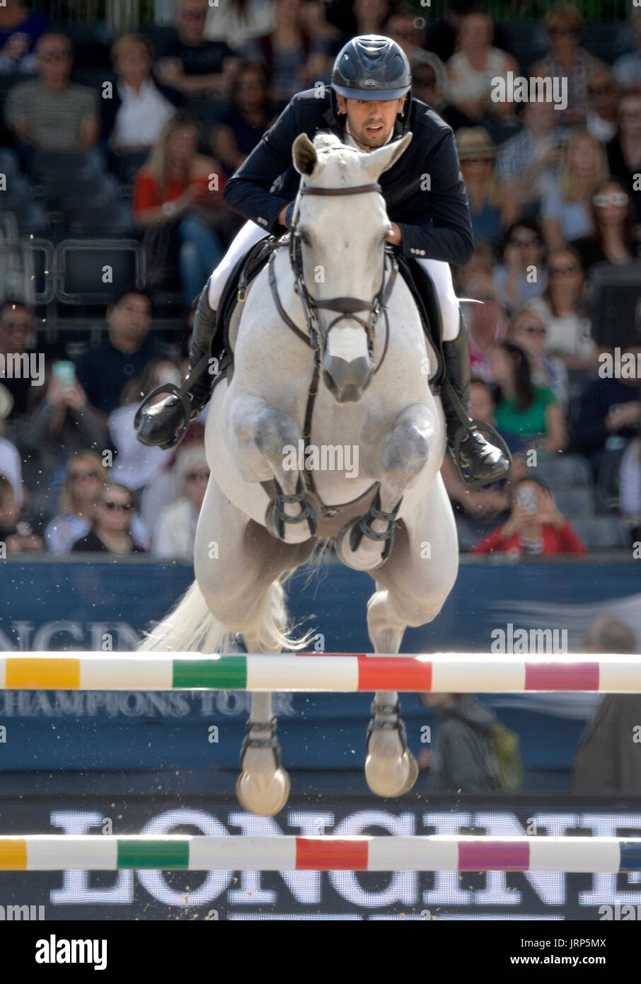 Longines global champions tour gp of london hi-res stock photography ...