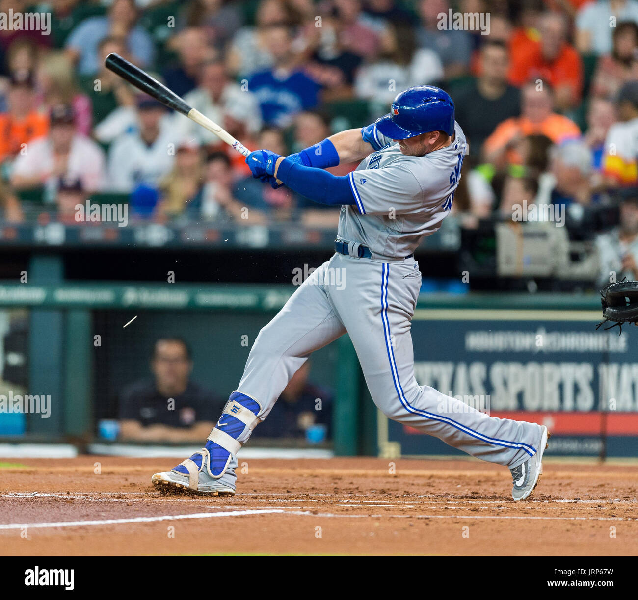 Toronto blue jays first baseman justin smoak 14 hi-res stock ...