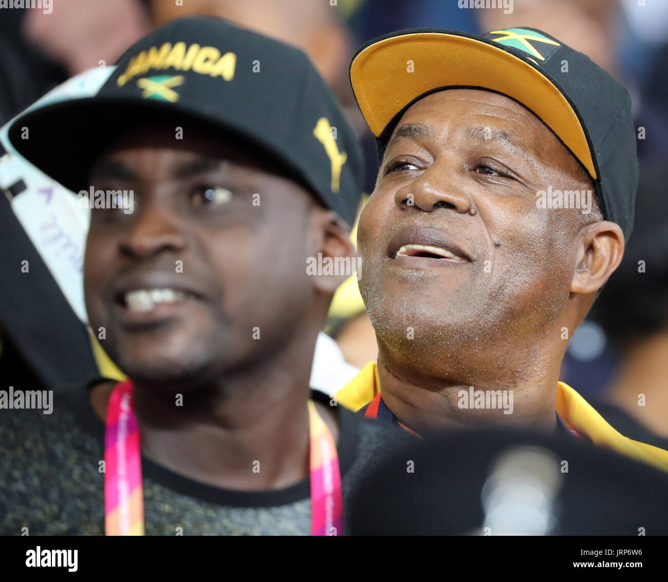 London, UK. 5th Aug, 2017. Superstar sprinter Usain Bolt's Father ...
