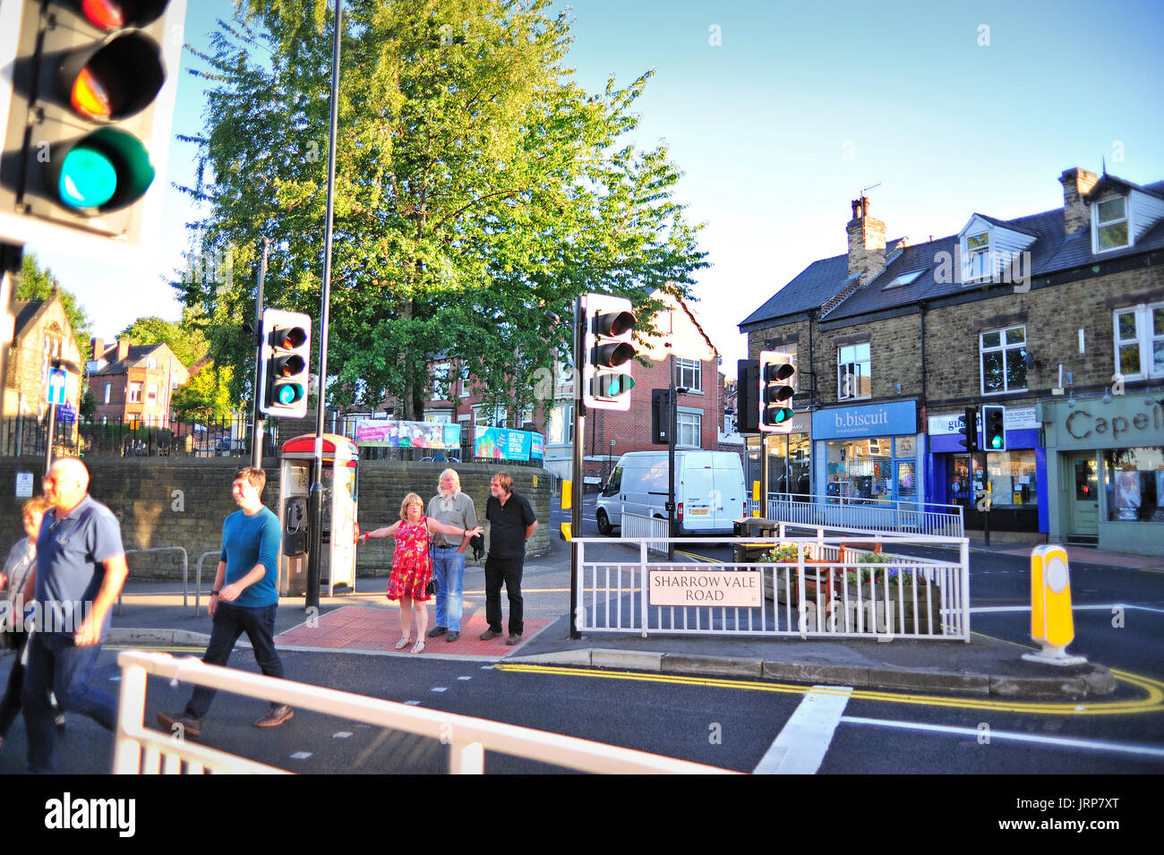 Junction Road Sharrow Vale Road Ecclesall Sheffield South Yorkshire ...