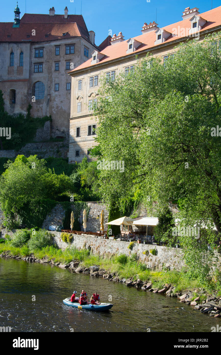 Rafting on the vltava river hi-res stock photography and images - Alamy