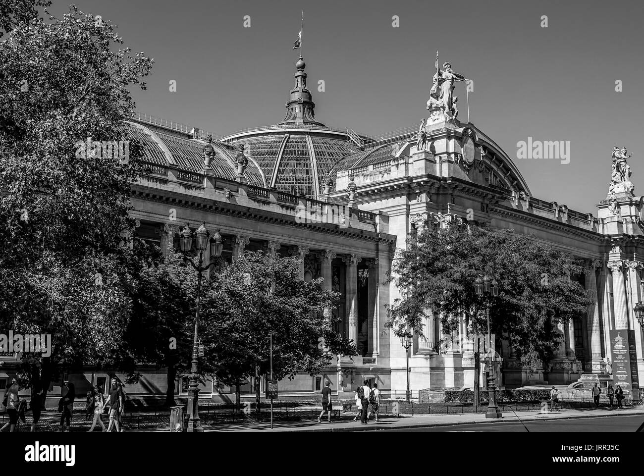 The building of the famous Small Palace in Paris - Petit Palais ...