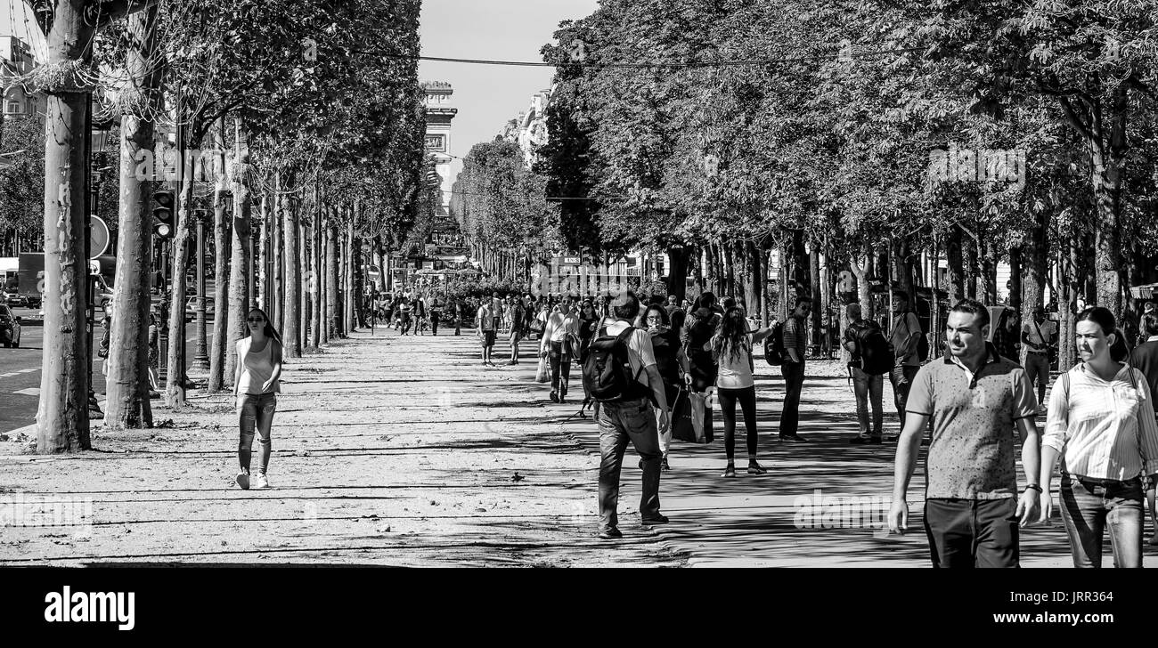 View on alley in Black and White Stock Photos & Images - Alamy