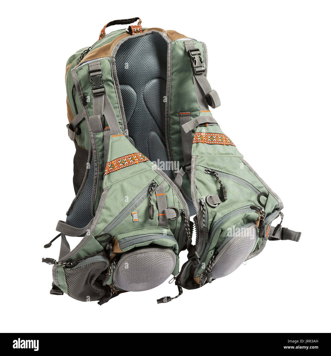 Tourist backpack isolated Stock Photo - Alamy