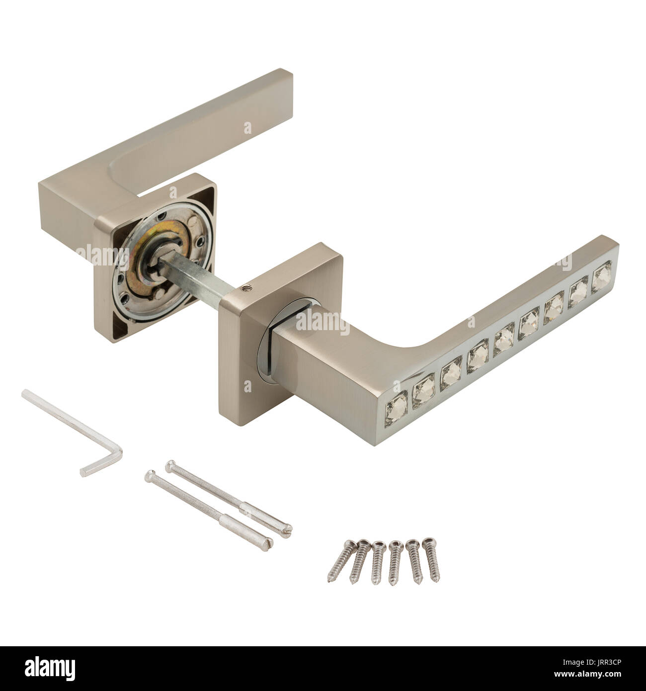 Classic door handle Stock Photo - Alamy