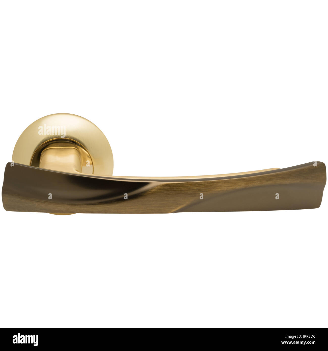 Classic door handle side view Stock Photo - Alamy