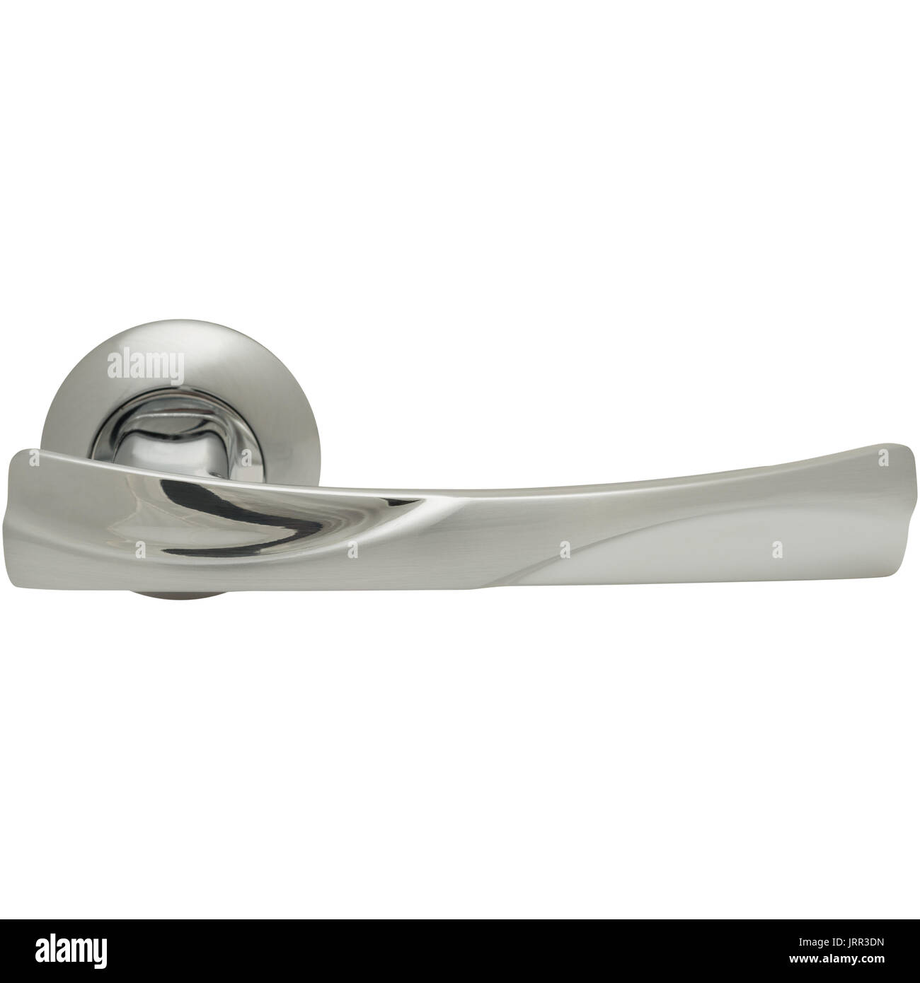 Classic door handle side view Stock Photo - Alamy