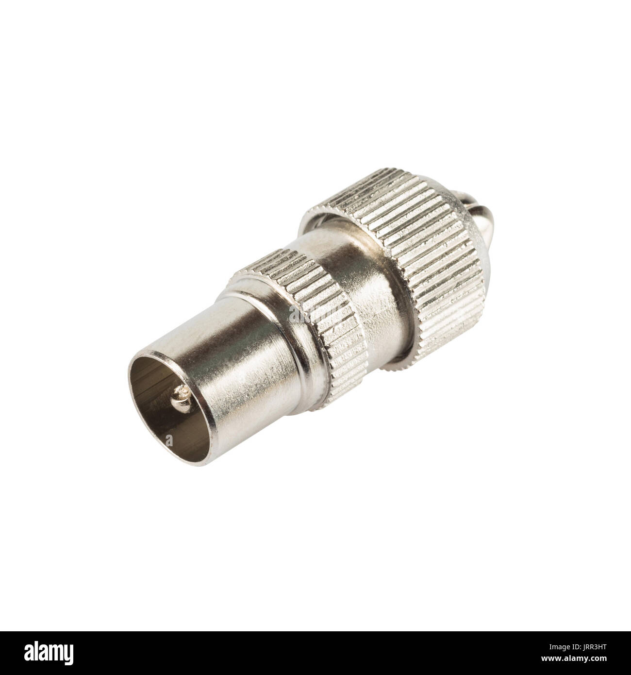 TV antenna cable element isolated Stock Photo - Alamy