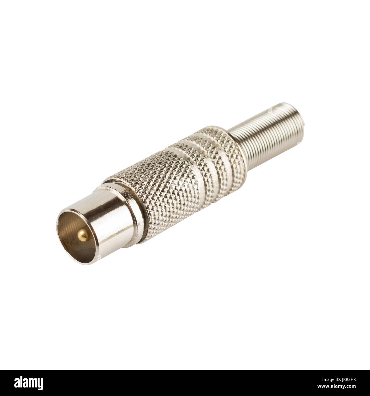 TV antenna cable element isolated Stock Photo - Alamy