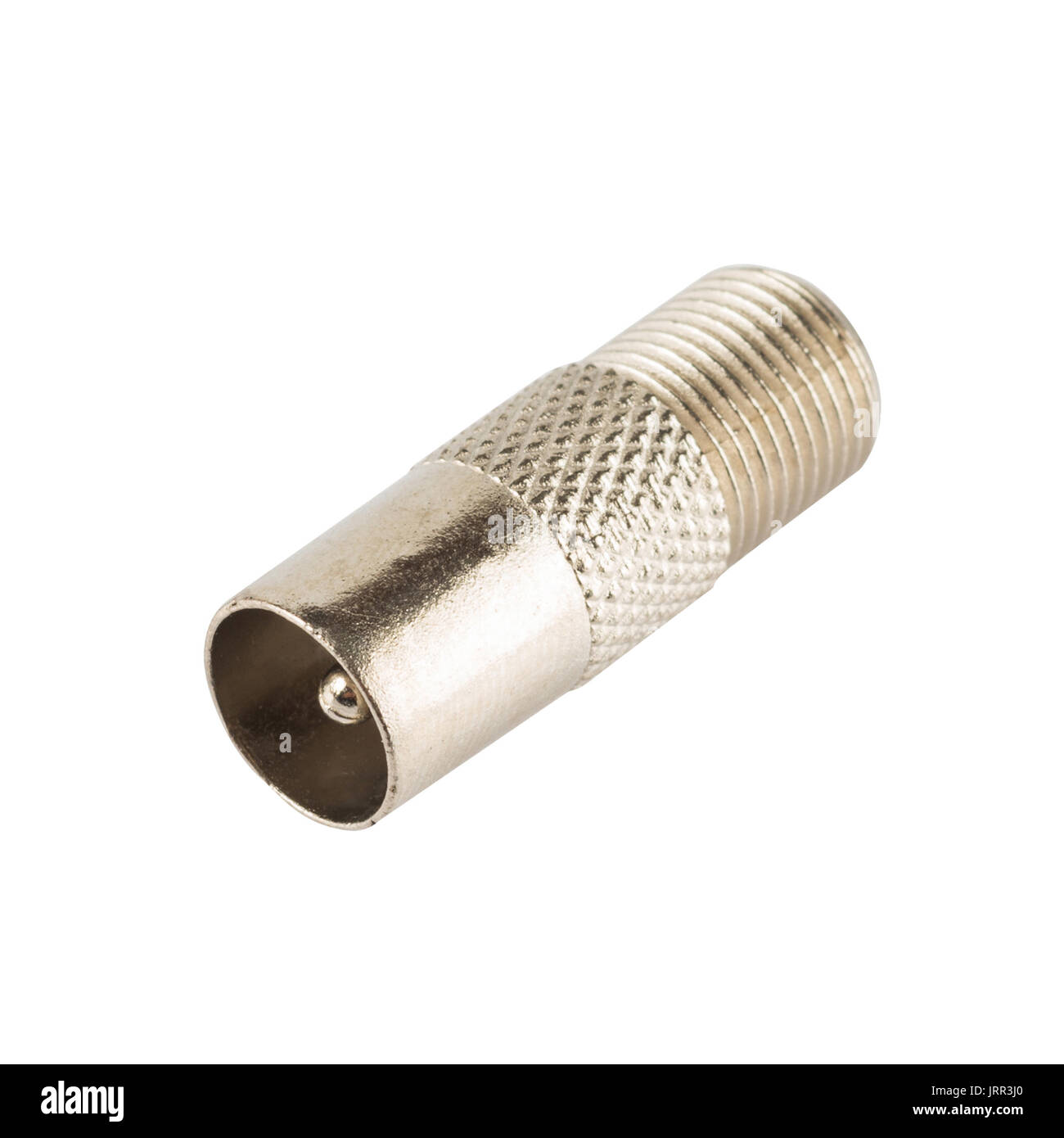 TV antenna cable element isolated Stock Photo - Alamy