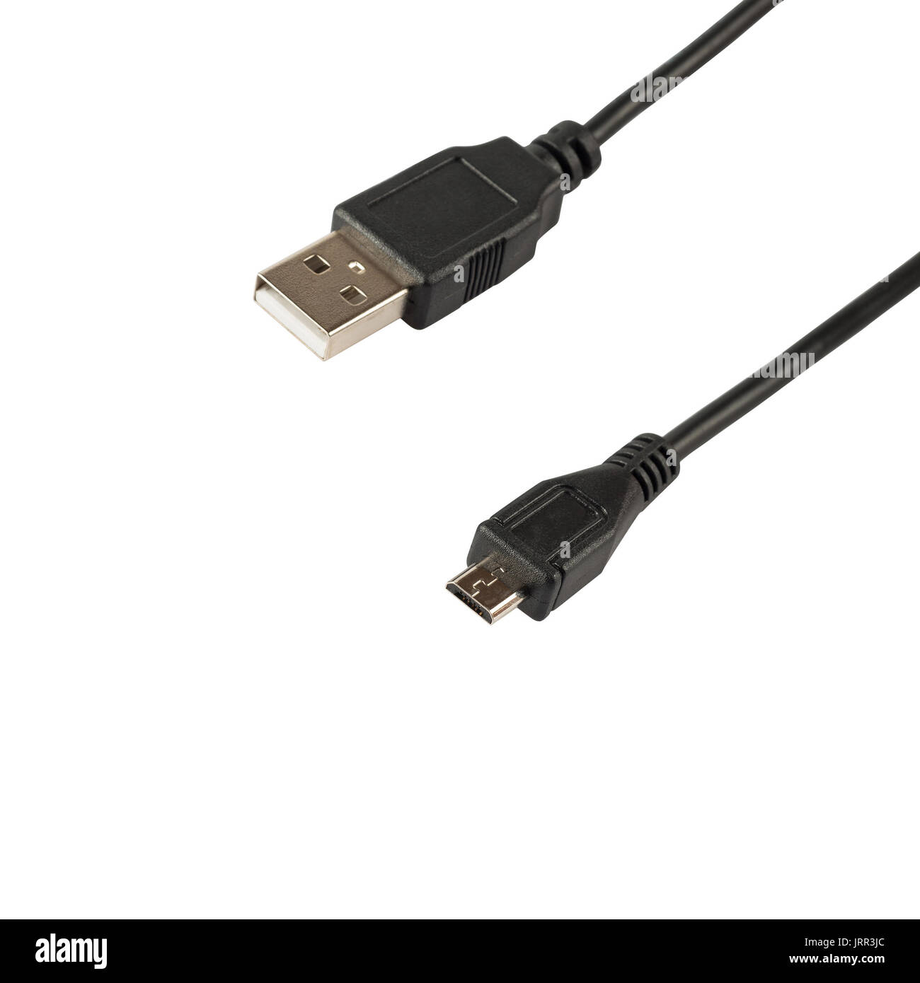USB cable isolated Stock Photo - Alamy