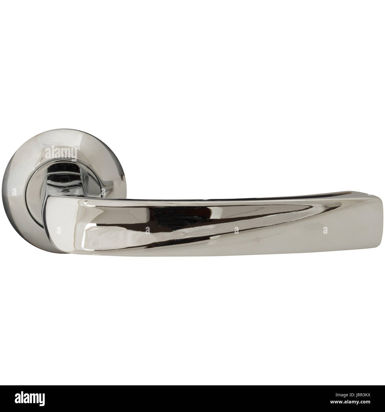 Classic door handle side view Stock Photo - Alamy
