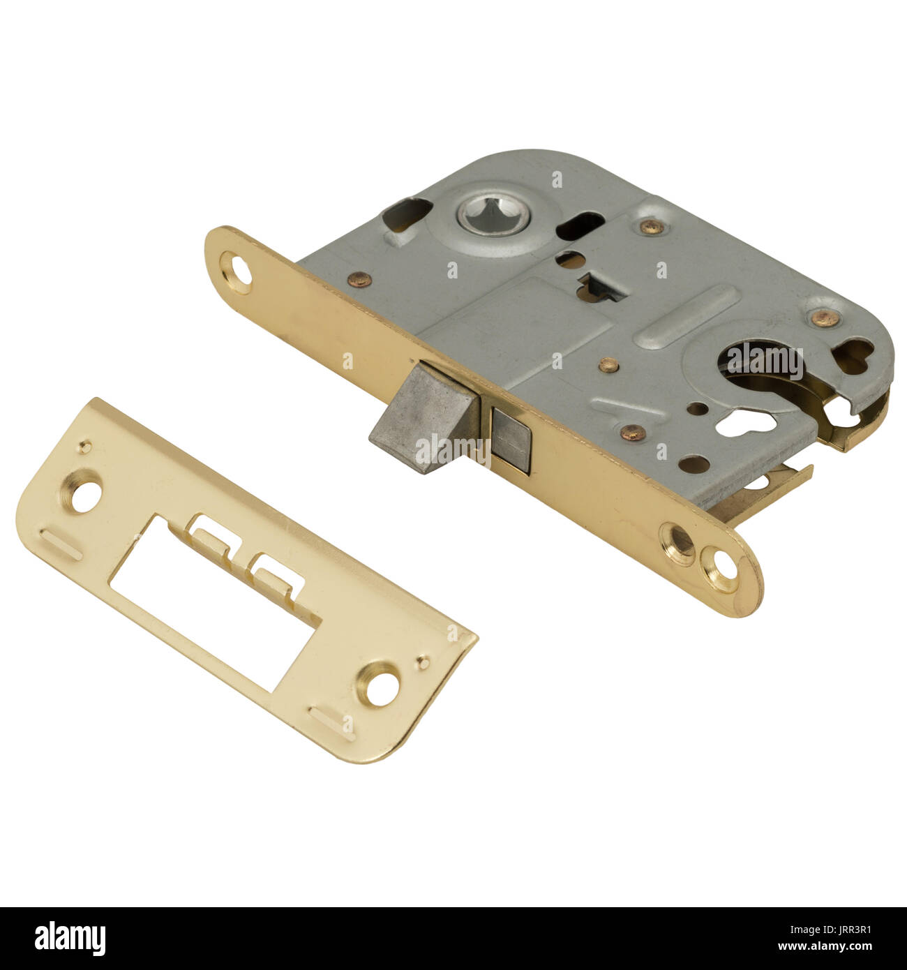 Interior door lock assembly Cut Out Stock Images & Pictures - Alamy
