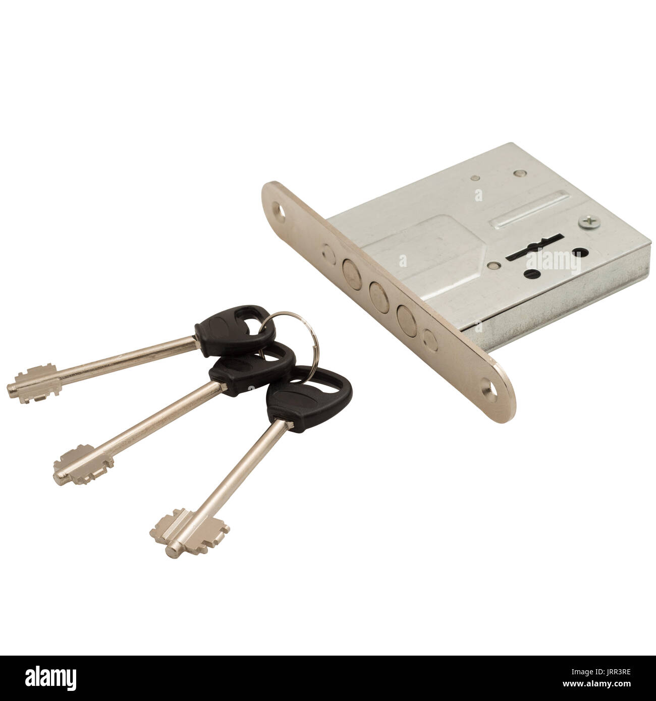 Interior door lock assembly Cut Out Stock Images & Pictures - Alamy