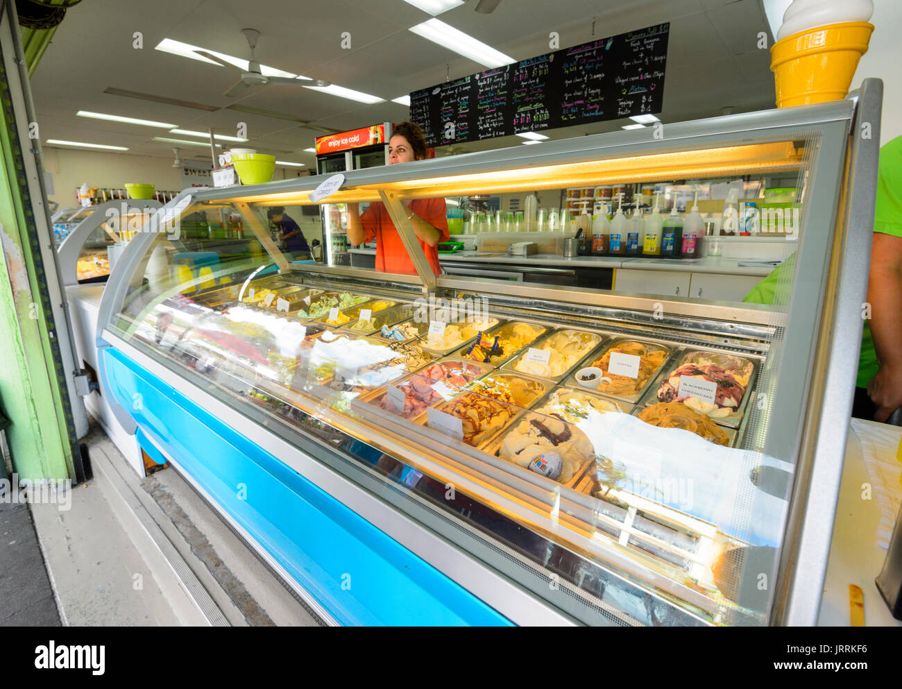 Ice cream shop in st hi-res stock photography and images - Alamy